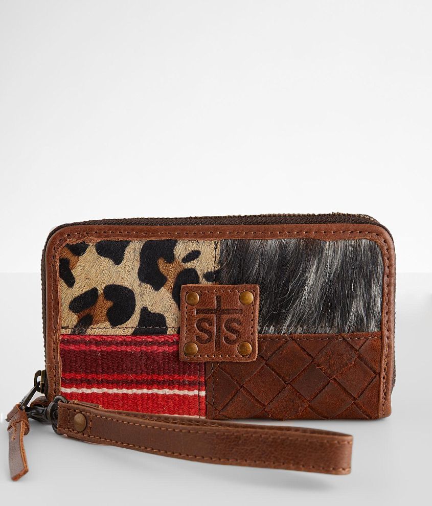 STS Remnants Rosa Leather Wristlet Wallet - Women's Bags in Cowhide ...