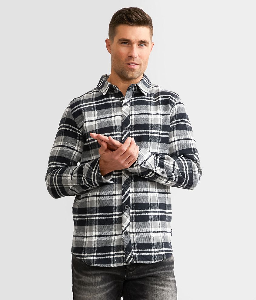 Departwest Flannel Shirt - Men's Shirts in Black White | Buckle
