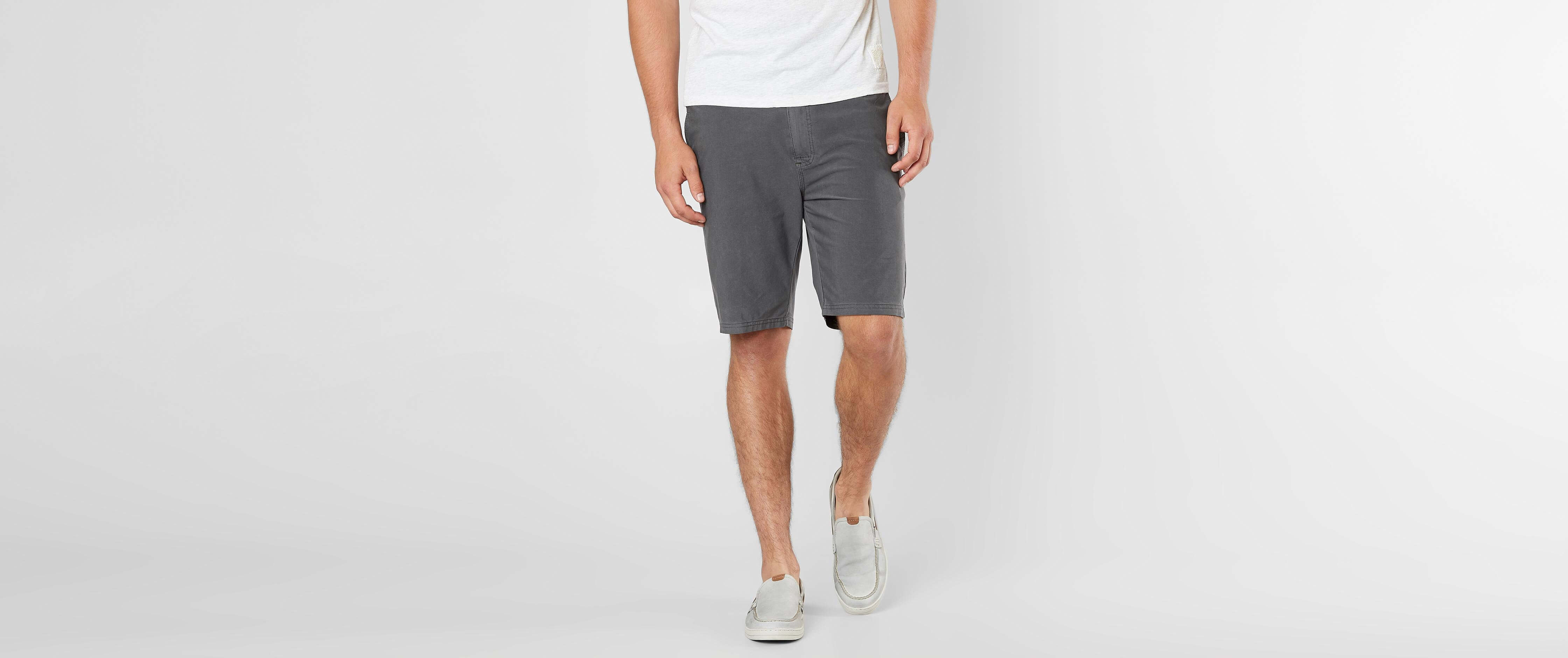 BKE Captain Stretch Walkshort - Men's Shorts in Charcoal | Buckle