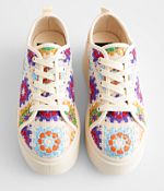 Dirty Laundry Rambling Crochet Platform Sneaker - Women's Shoes in