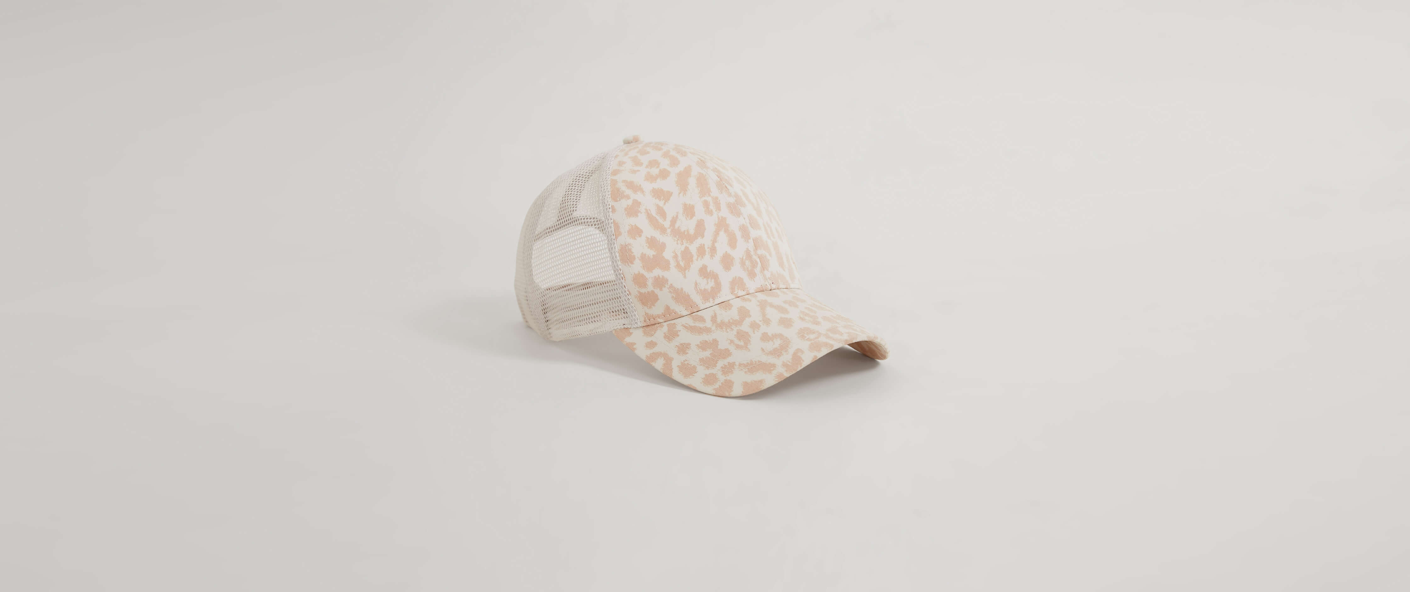 Leopard Print Baseball Hat - Women's Hats in Blush Cream | Buckle