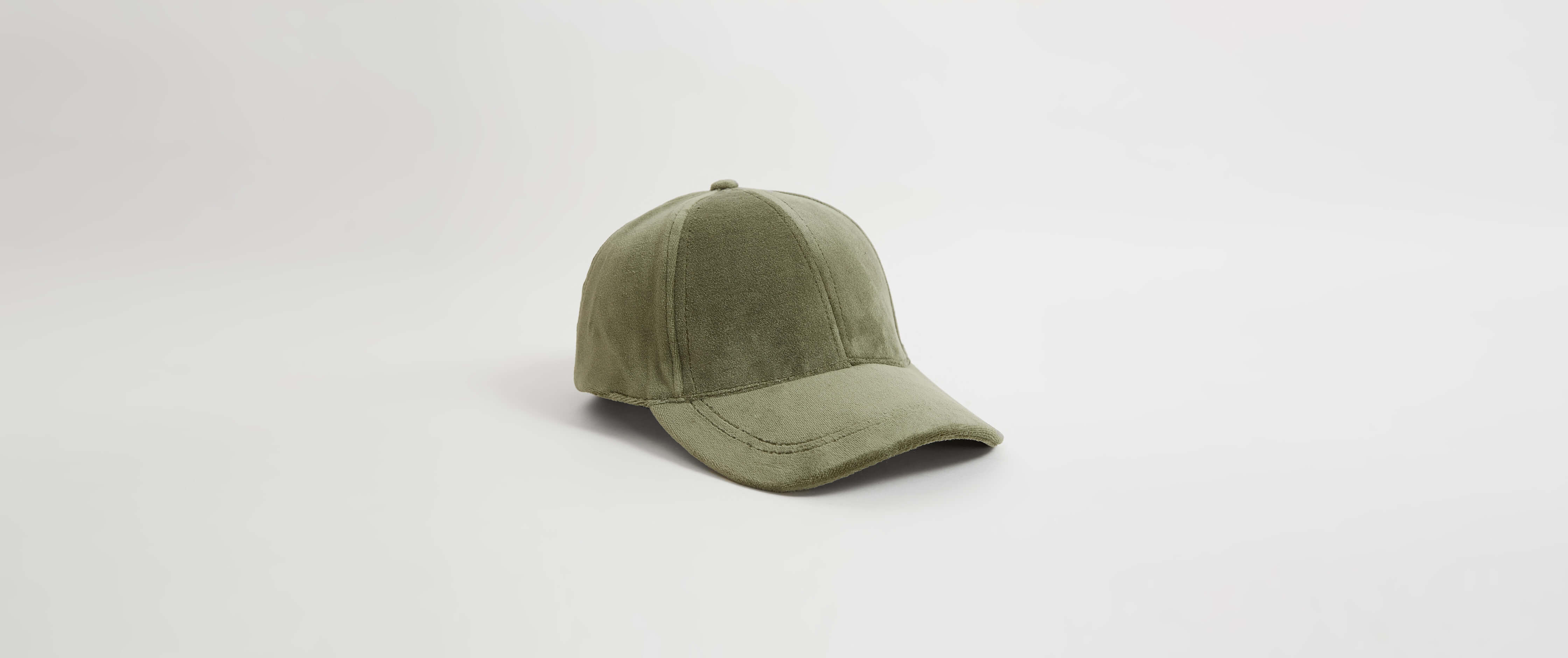 Velvet Baseball Hat - Women's Hats in Olive | Buckle