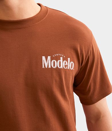 Changes Modelo® Fighting Spirit T-Shirt - Men's T-Shirts in Rust | Buckle