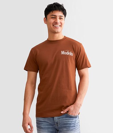 Changes Modelo® Fighting Spirit T-Shirt - Men's T-Shirts in Rust | Buckle