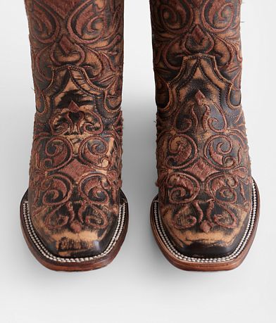 Circle G by Corral Western Leather Boot - Women's Shoes in LD Dark ...