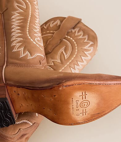 Circle G by Corral Western Leather Boot - Women's Shoes in LD Sand ...
