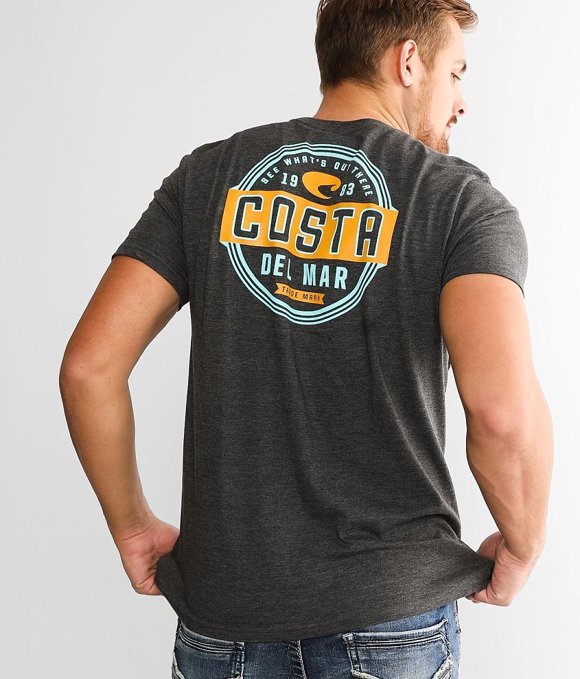 Costa® Prado T-Shirt - Men's T-Shirts in Dark Heather | Buckle