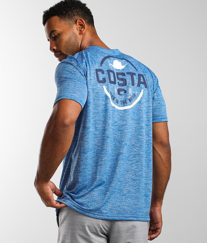 Costa® Tech Insignia T-Shirt - Men's Activewear in Royal | Buckle