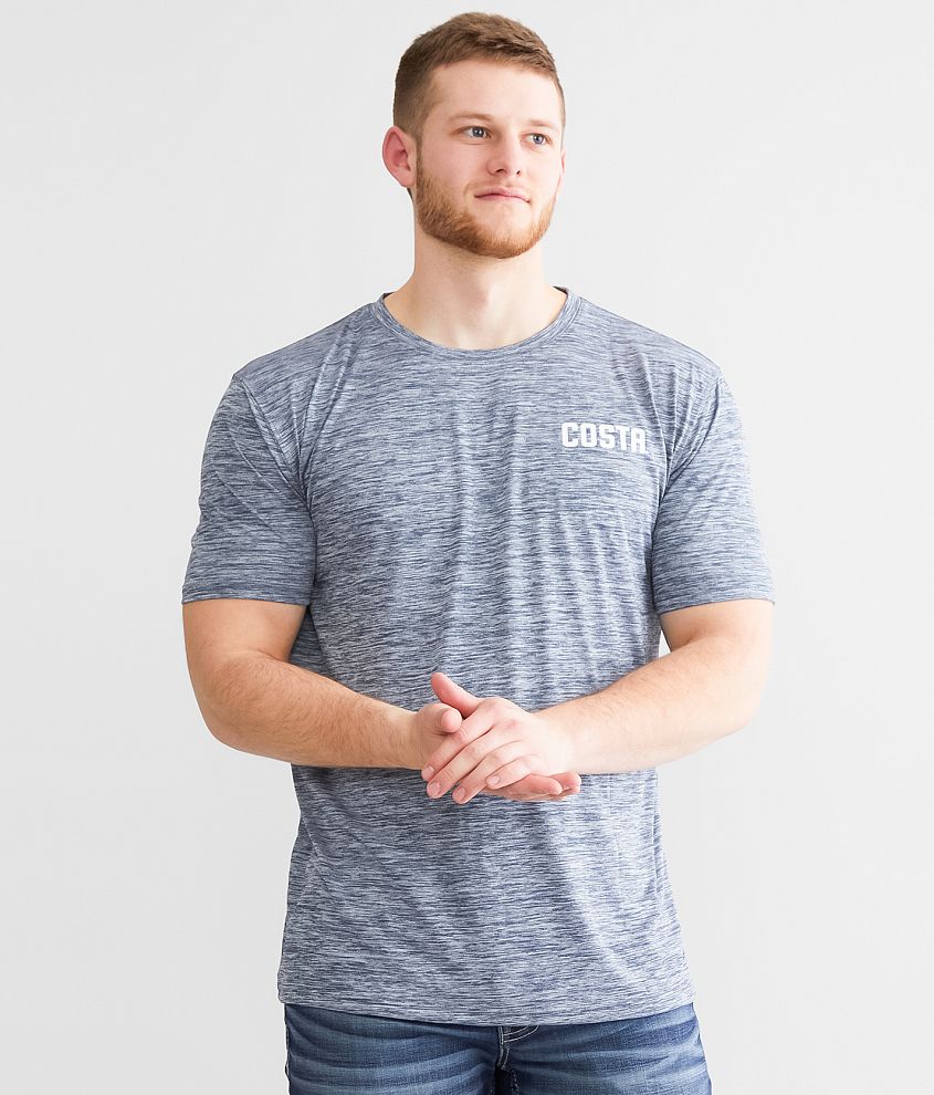 Costa® Tech Morgan T-Shirt - Men's T-Shirts in Cationic Grey | Buckle