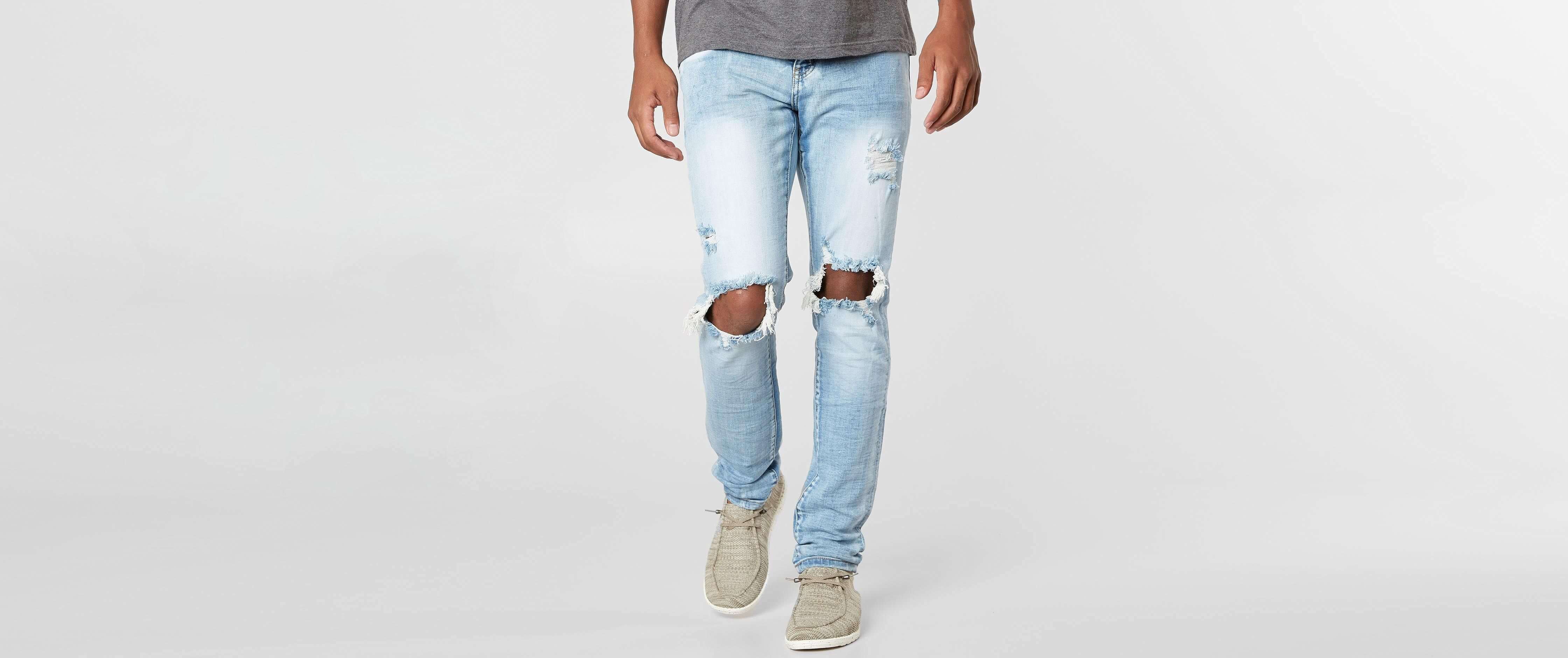 Crysp Denim Rockwell Skinny Stretch Jean - Men's Jeans in Light Blue ...