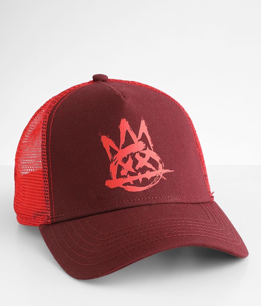 Cult of Individuality Trucker Hat - Men's Hats in Beet Red | Buckle
