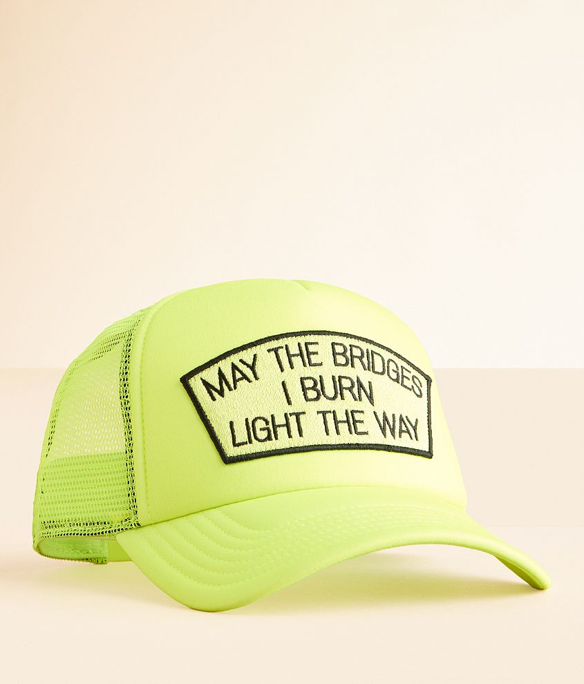 Cult of Individuality Bridges Burn Light The Way Trucker Hat - Men's ...