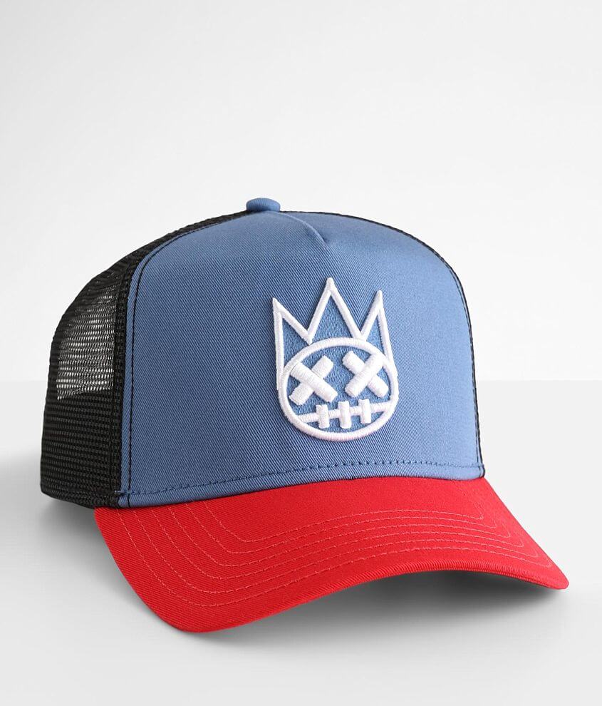 Cult of Individuality Shimuchan Trucker Hat - Men's Hats in Indigo | Buckle