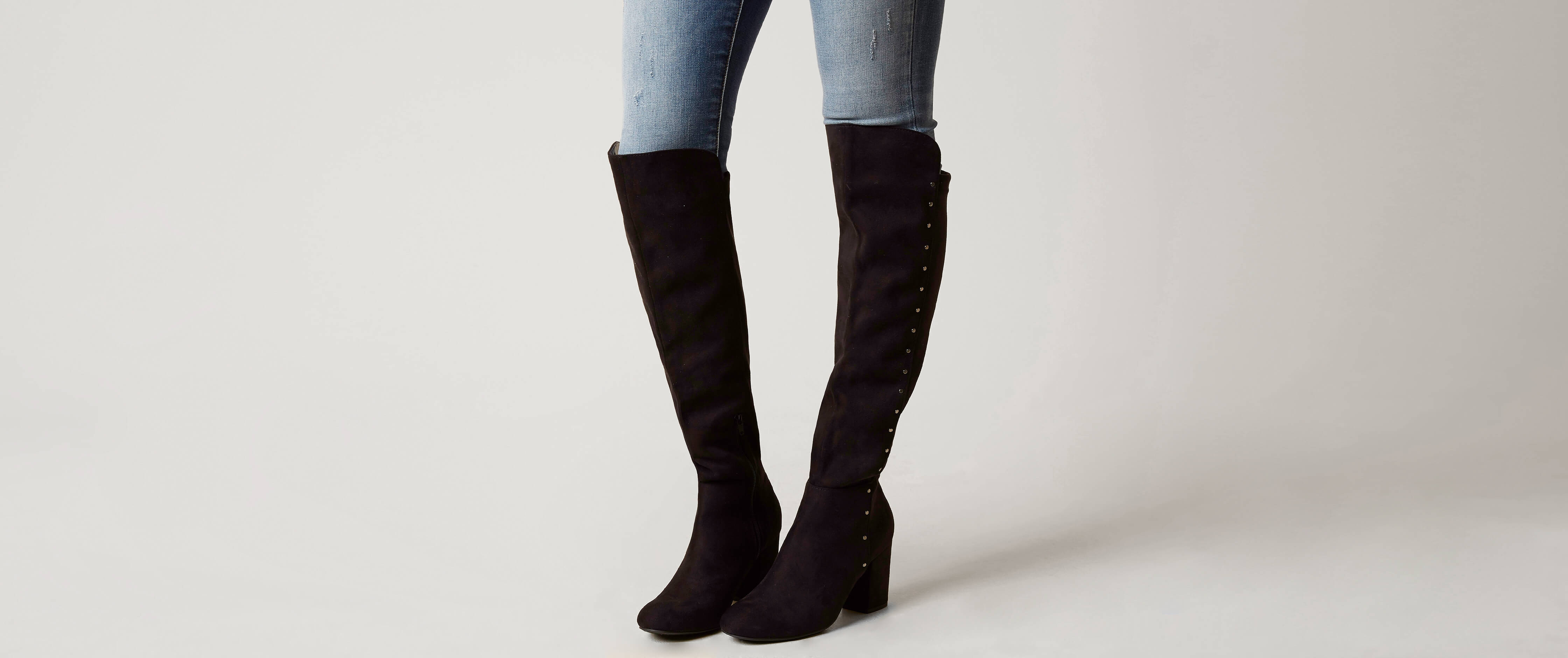 Solely Black by BKE Stud Boot - Women's Shoes in Black | Buckle