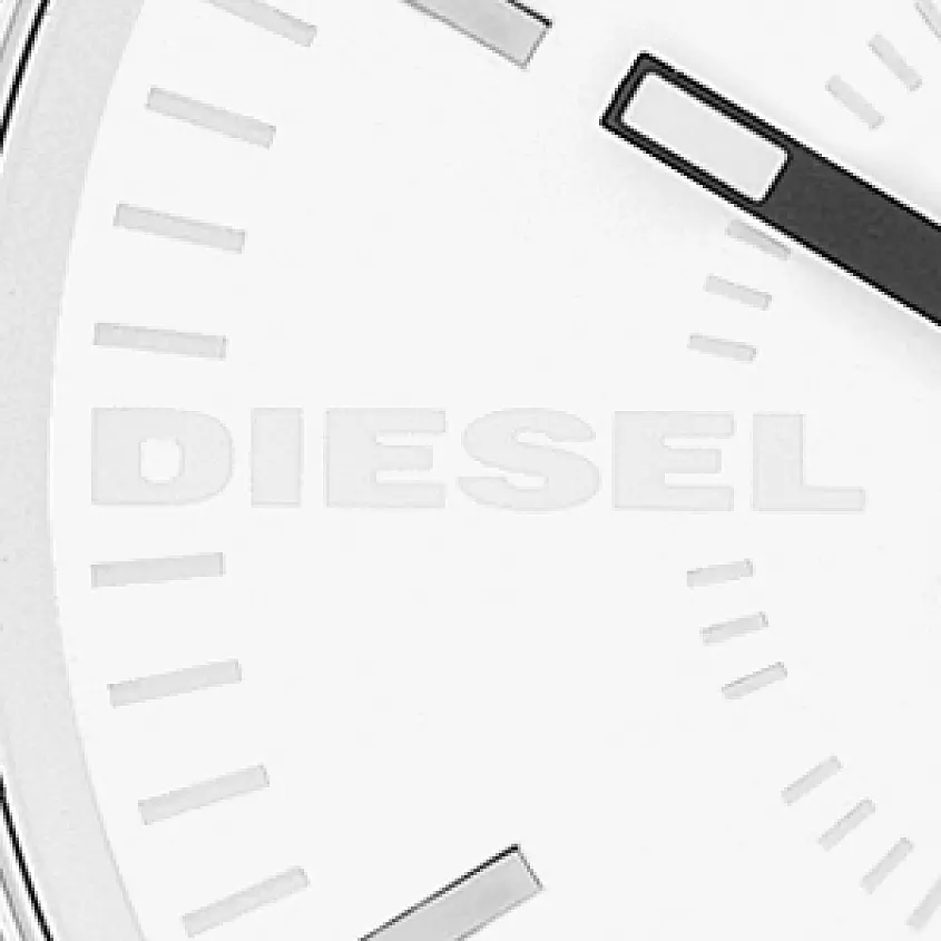 Diesel Tonal Watch - Men's Watches in White | Buckle