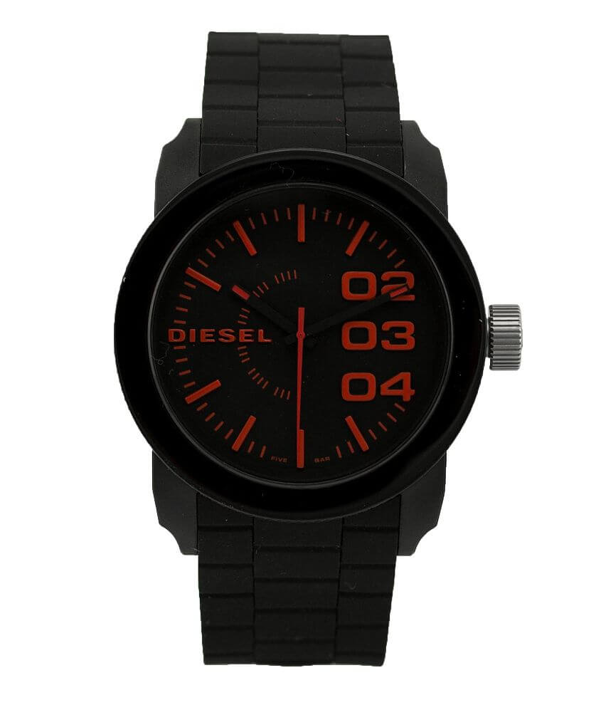 Diesel Double Down Watch - Men's Watches in Black | Buckle