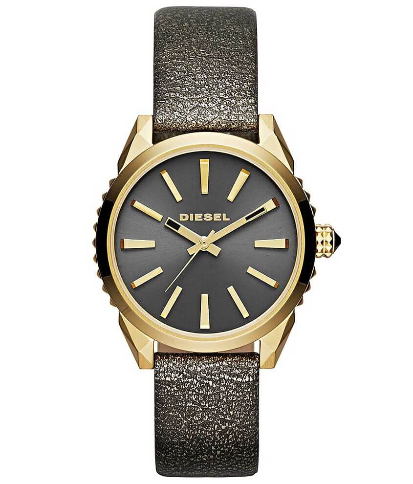 Diesel Metallic Watch - Women's Watches in Gold | Buckle