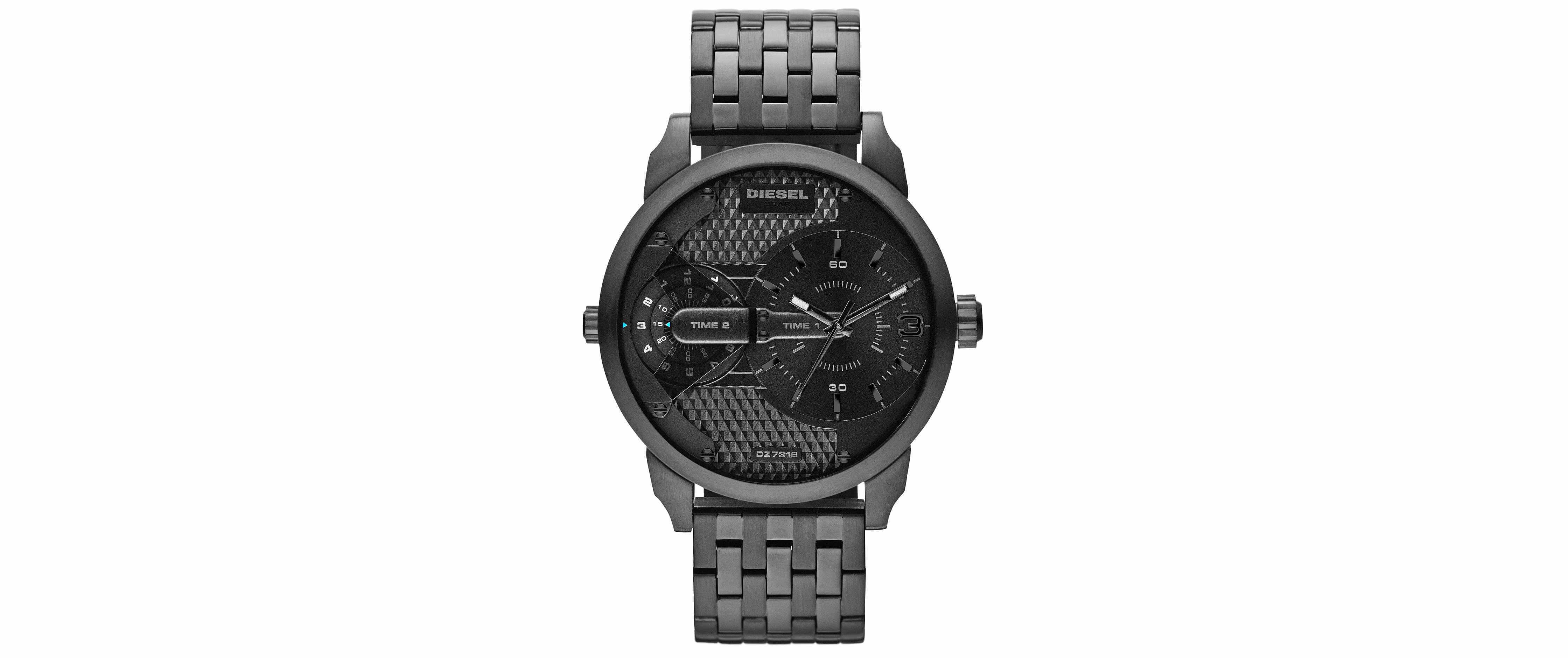 Diesel Mini Daddy Watch - Men's Watches in Gunmetal | Buckle