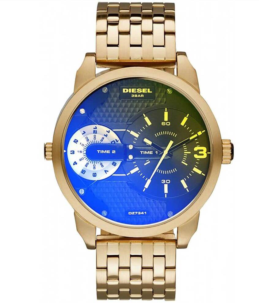 Diesel Mini Daddy Watch - Men's Watches in Gold | Buckle