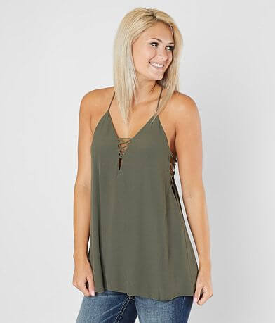 Doe & Rae Strappy Tank Top - Women's Tank Tops in Military | Buckle