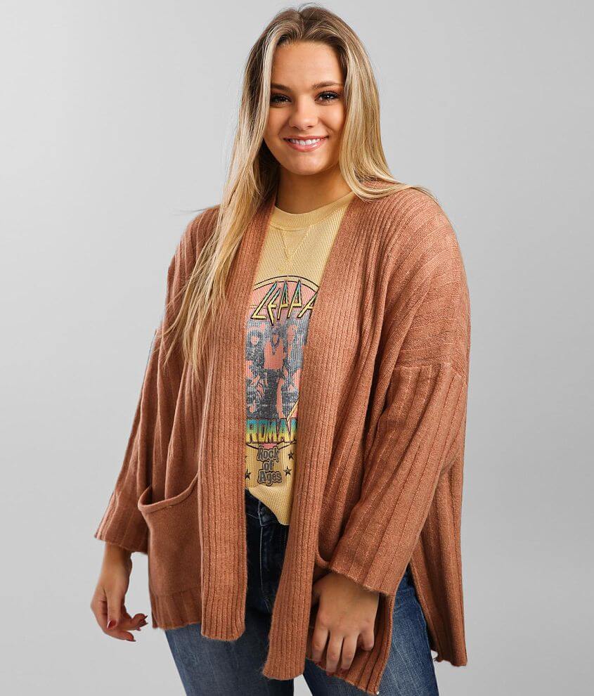 Hyfve Dual Pocket Cardigan Sweater - Women's Sweaters in Apricot | Buckle