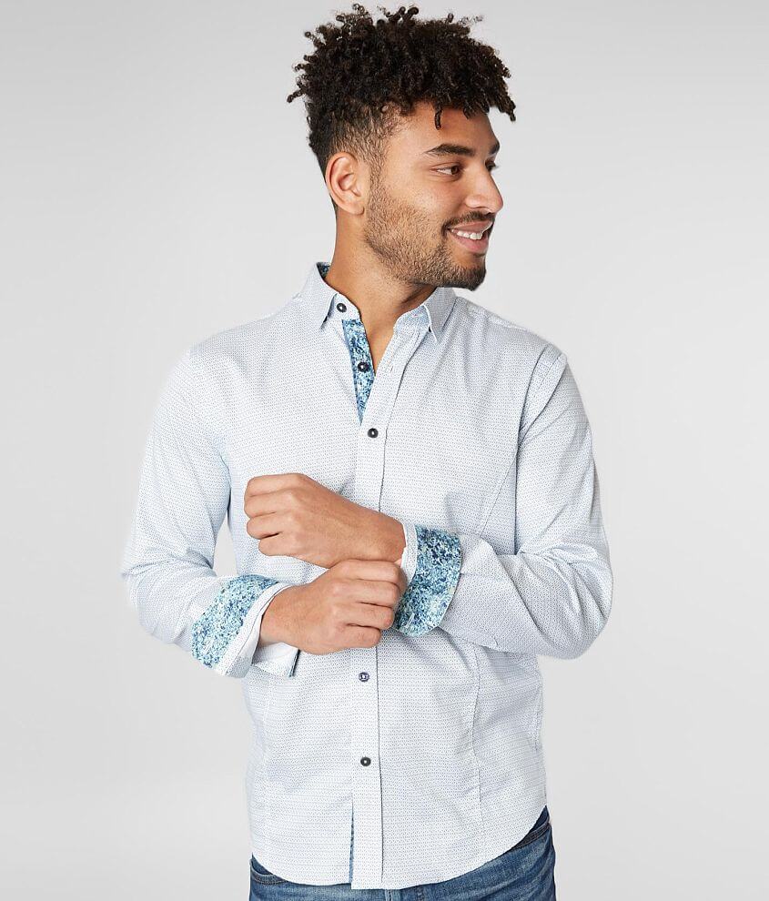 Eight X Printed Shirt - Men's Shirts in White | Buckle