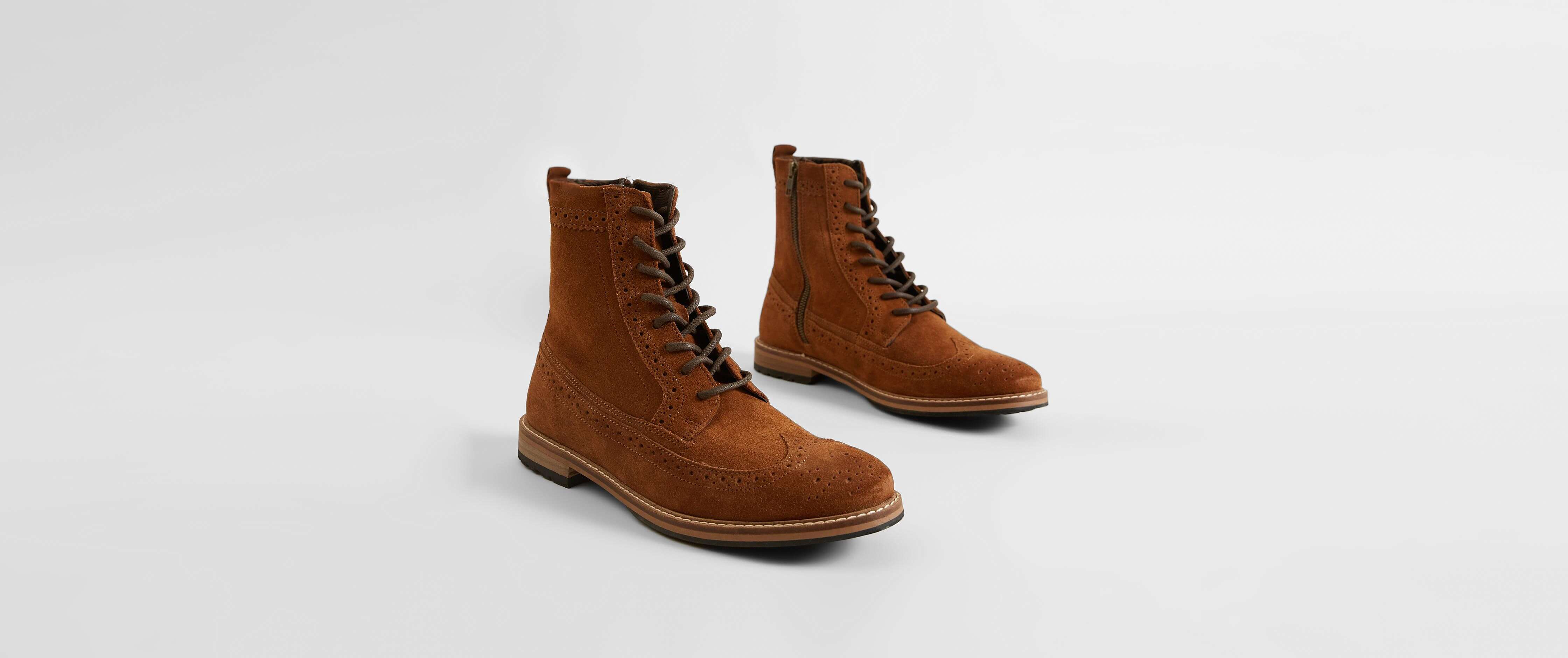 Crevo Walkins Leather Boot - Men's Shoes in Chestnut | Buckle