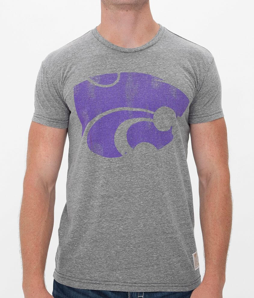Distant Replays Kansas State T-Shirt - Men's T-Shirts in Streaky Grey ...