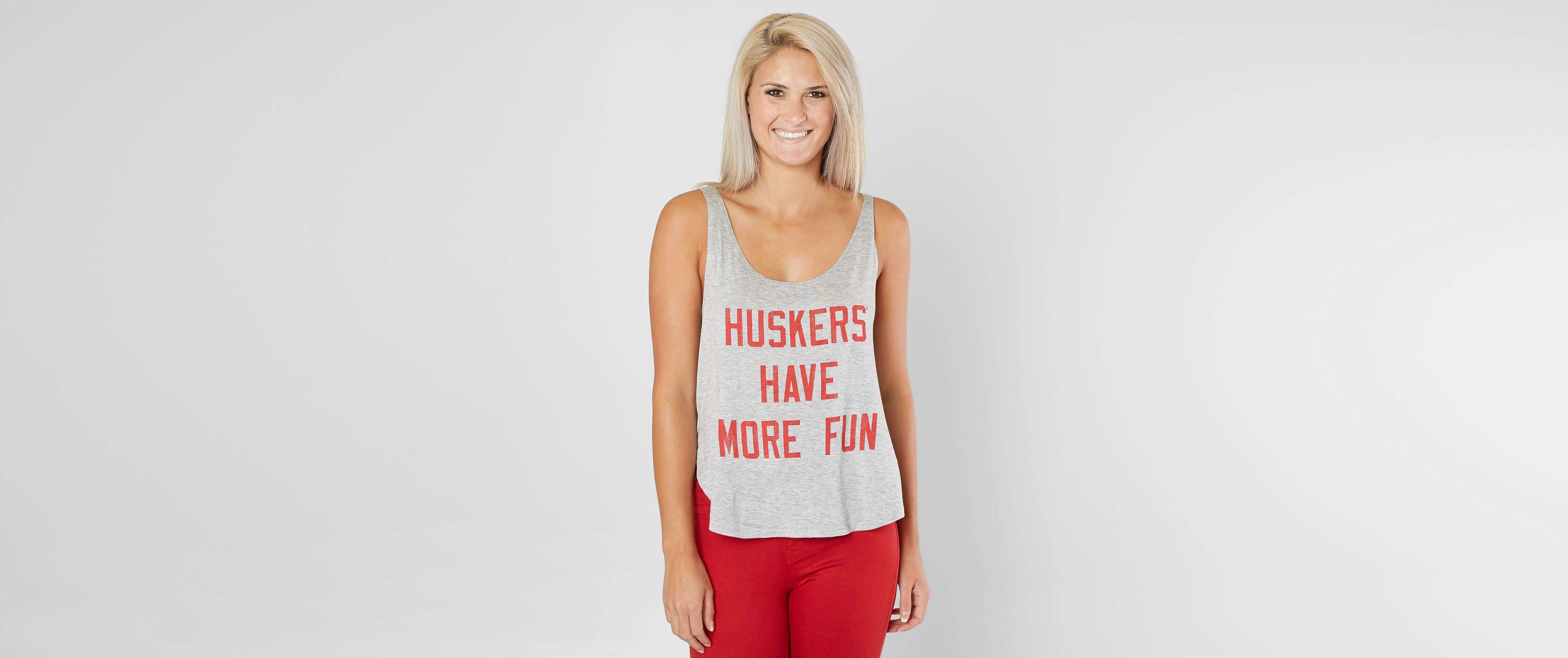 Retro Brand Huskers Have More Fun Tank Top - Women's Tank Tops in Rayon ...