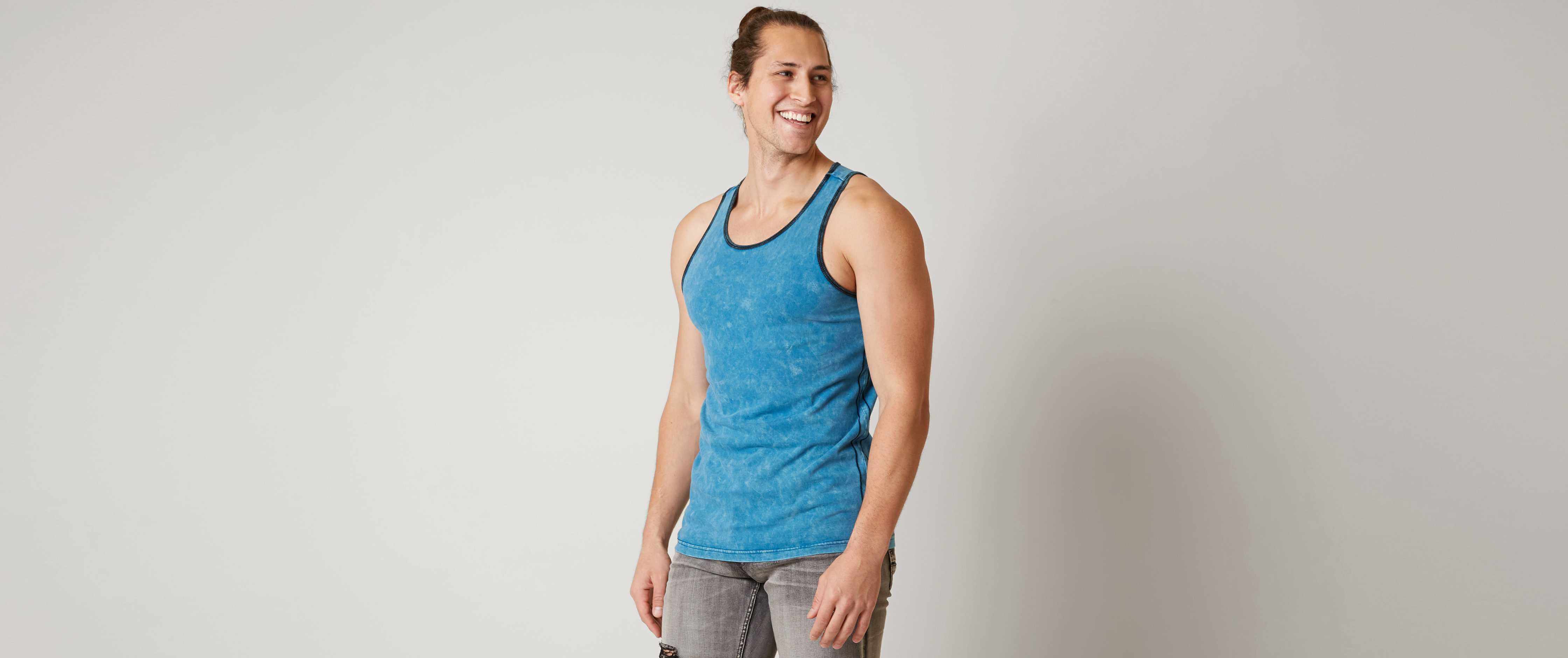 Buckle Black Element Tank Top - Men's Tank Tops in Skydiver Blue | Buckle