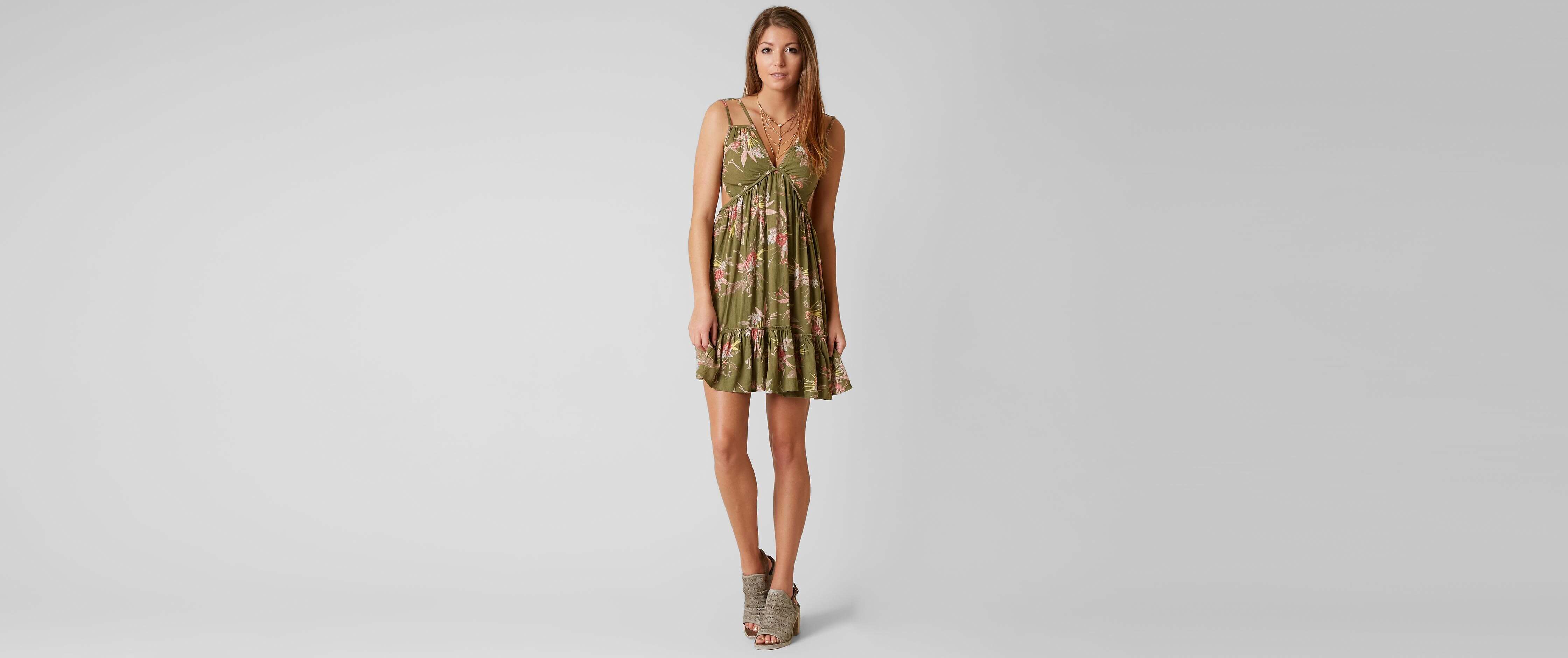 Coco + Jaimeson Floral Dress - Women's Dresses in Light Olive | Buckle