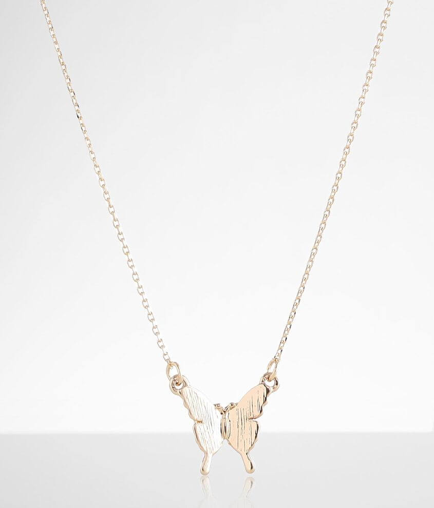 BKE Dainty Butterfly Necklace - Women's Jewelry in Gold | Buckle