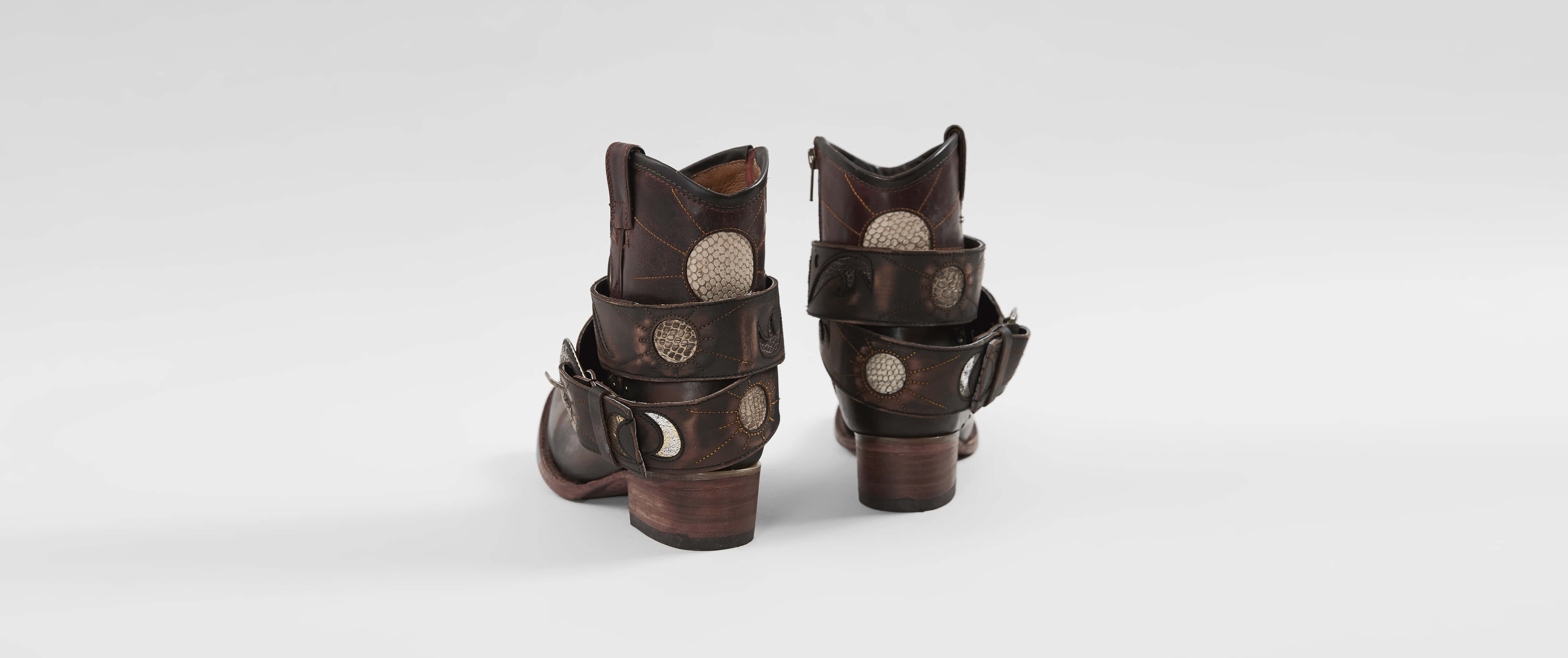 Freebird by Steven Tash Leather Ankle Boot - Women's Shoes in Brown ...