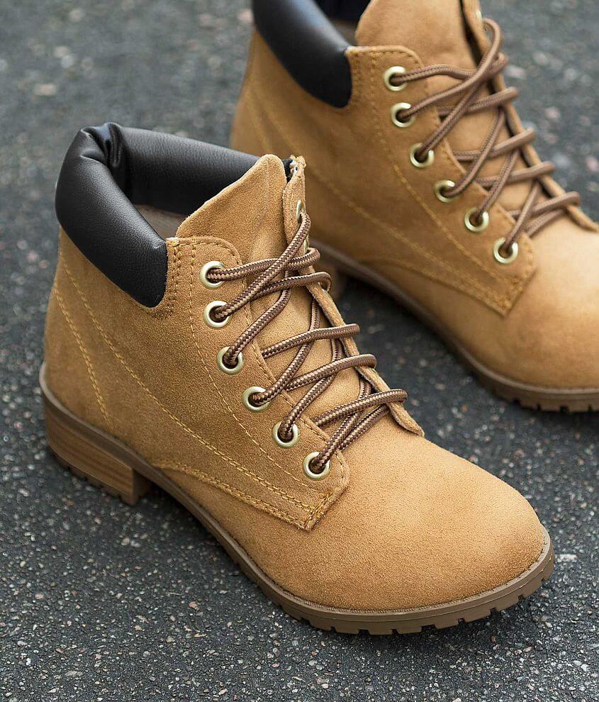 Soda Equity Ankle Boot - Women's Shoes in Blond | Buckle