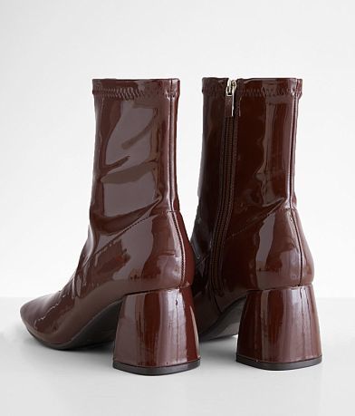 My Delicious Shoes Foam Ankle Boot - Women's Shoes in Dark Cognac | Buckle