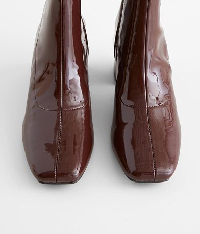 My Delicious Shoes Foam Ankle Boot - Women's Shoes in Dark Cognac | Buckle