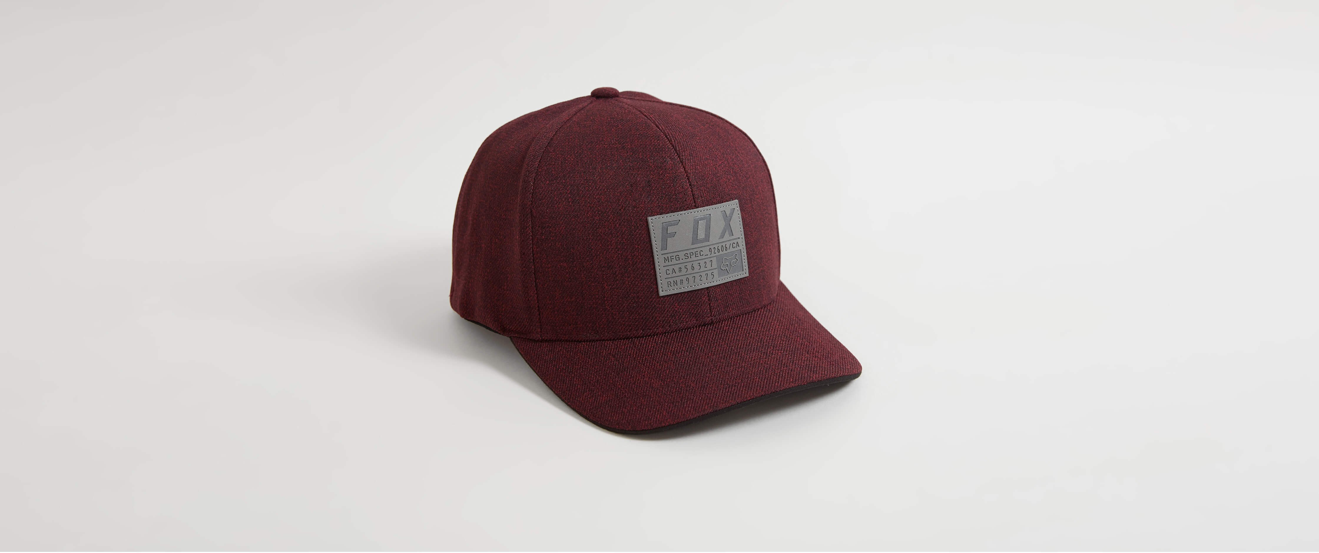 Fox Abyssmal 110 Flexfit Hat - Men's Hats in Heather Red | Buckle