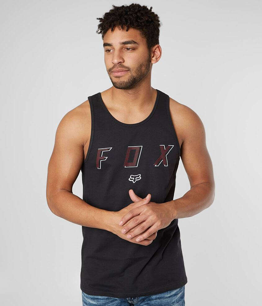Fox Barred Tank Top - Men's Tank Tops in Black | Buckle