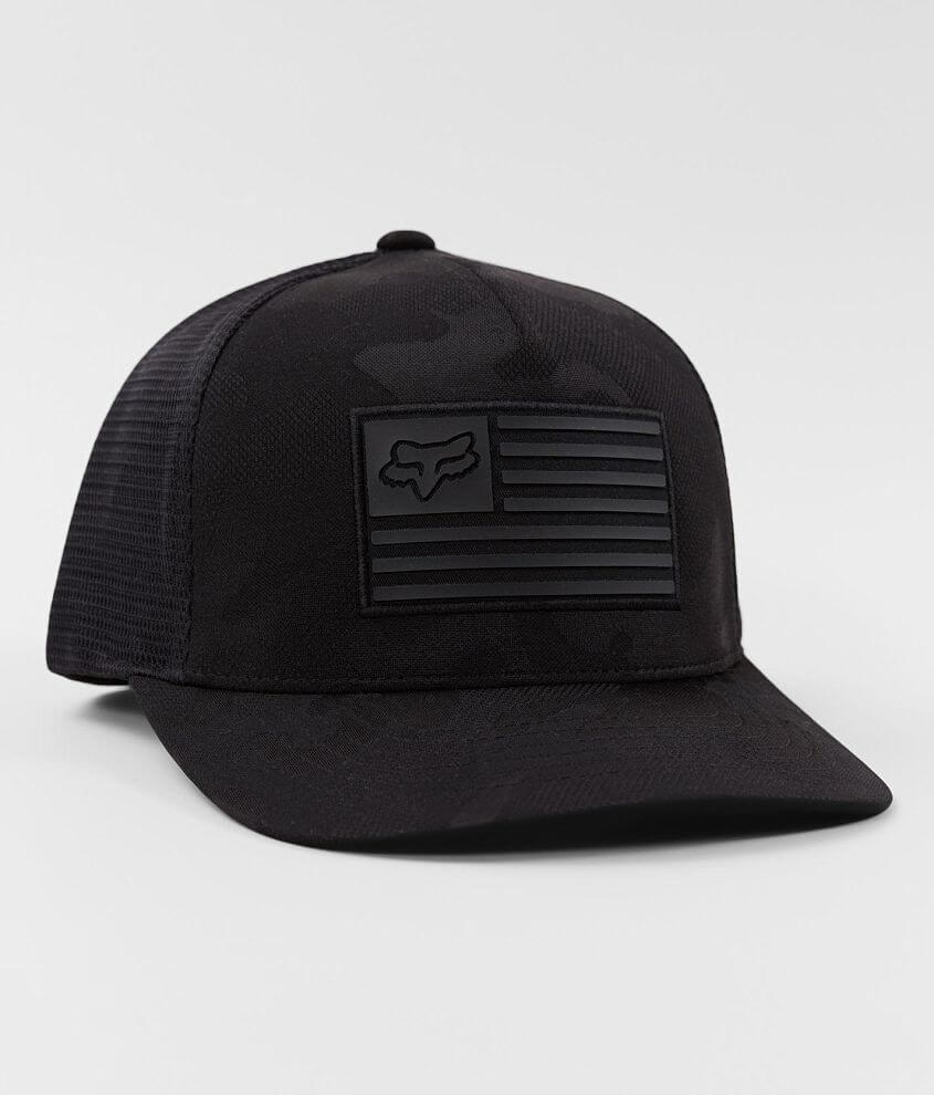 Fox Ghosted Camo 110 Flexfit Trucker Hat - Men's Hats in Black | Buckle