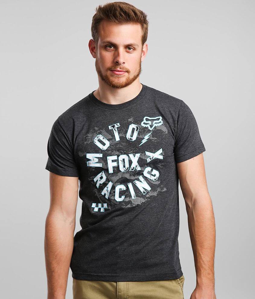 Fox Full Loop T-Shirt - Men's T-Shirts in Heather Black | Buckle