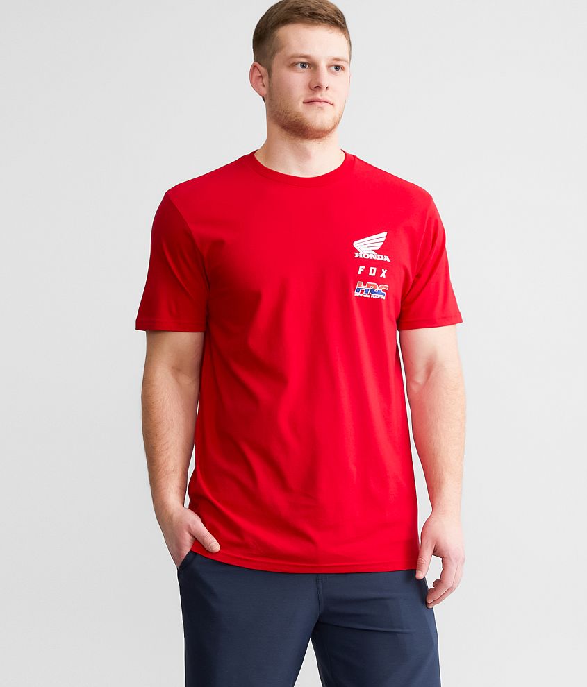 Fox Racing Honda T-Shirt - Men's T-Shirts in Flame Red | Buckle