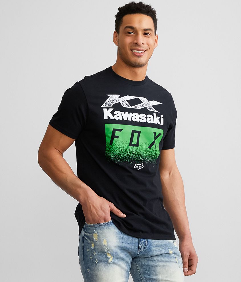 Fox Racing Kawasaki T-Shirt - Men's T-Shirts in Black | Buckle