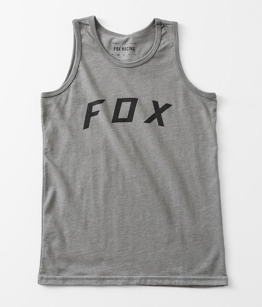 Boys - Fox Racing BNKR Tank Top - Boy's Tank Tops in Heathered Graphite ...