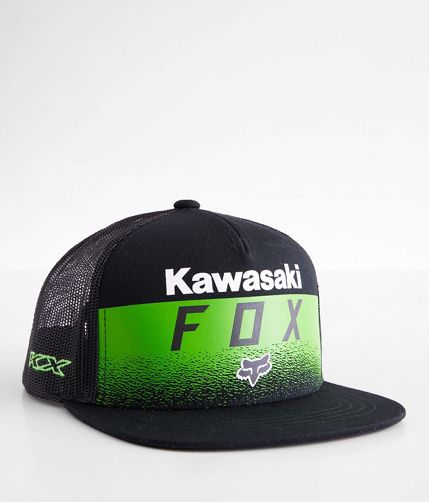 Boys - Fox Racing Fox X Kawasaki Trucker Hat - Boy's Hats in Black | Buckle