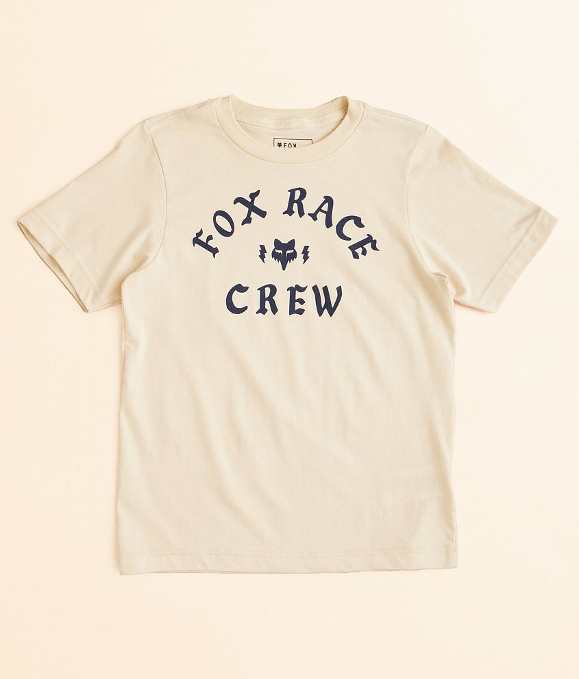 Boys - Fox Race Crew T-Shirt - Boy's T-Shirts in Cream | Buckle