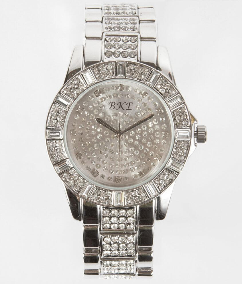 BKE Rhinestone Watch - Women's Watches in Silver | Buckle