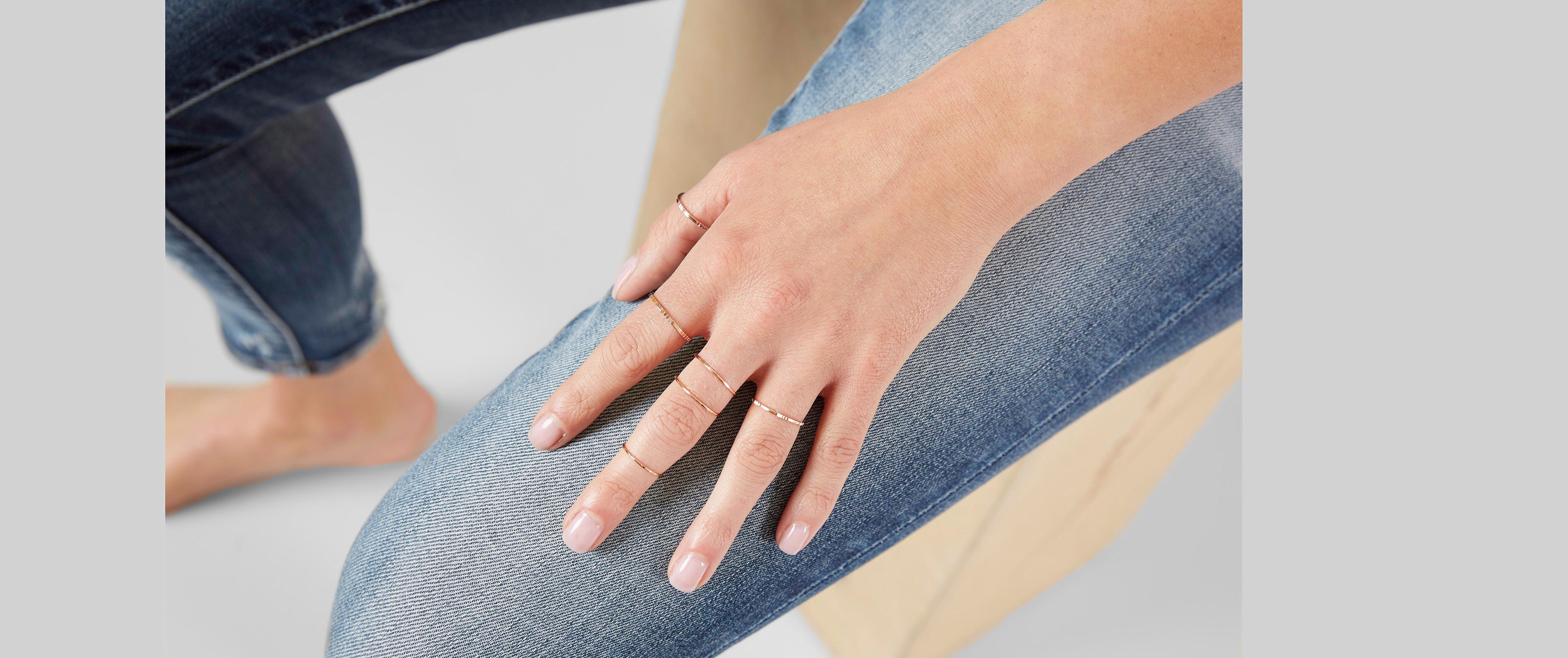 BKE Ring Set - Women's Jewelry in Rose Gold | Buckle