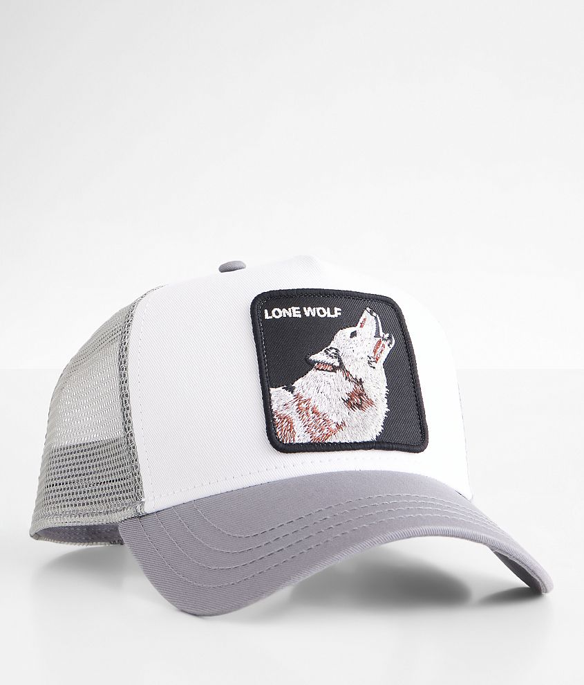 Goorin Bros. The Lone Wolf Trucker Hat - Men's Hats in Light Grey | Buckle