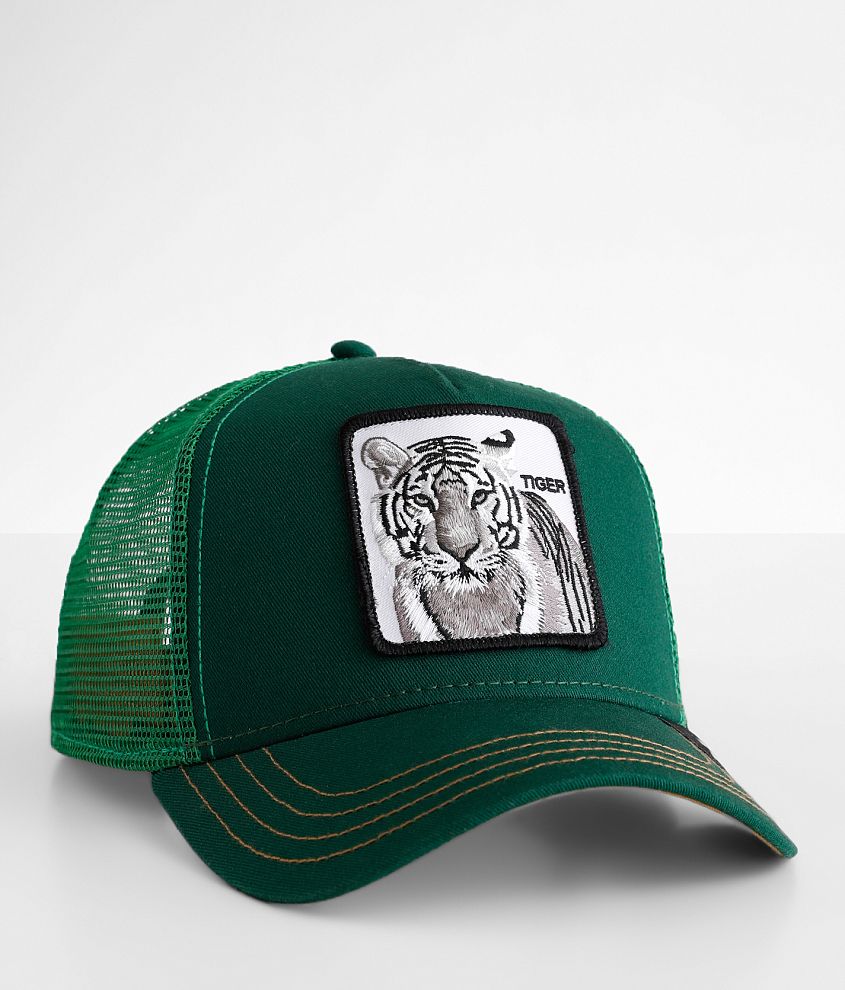 Goorin Bros. The White Tiger Trucker Hat - Men's Hats in Green | Buckle