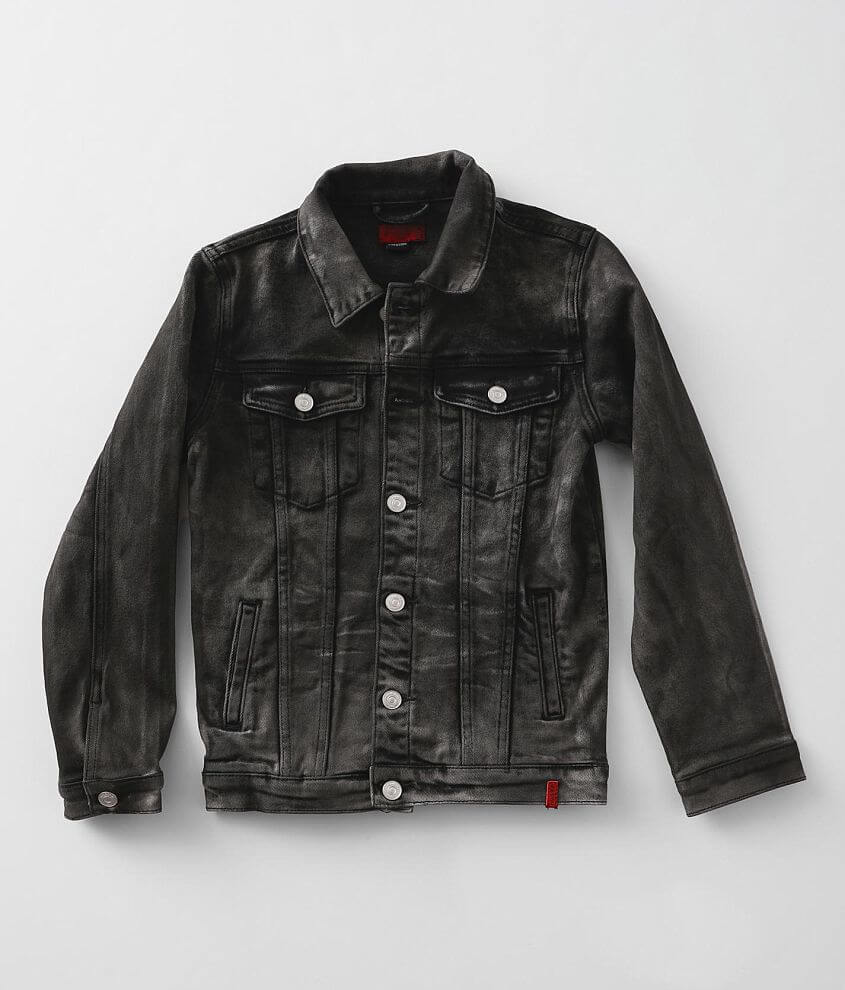 Boys - Haus of JR Jackson Denim Stretch Jacket - Boy's Coats & Jackets ...